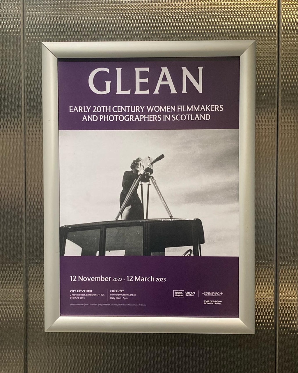 Research note 11: ‘Glean’, exhibition, City Art Centre, Edinburgh ...